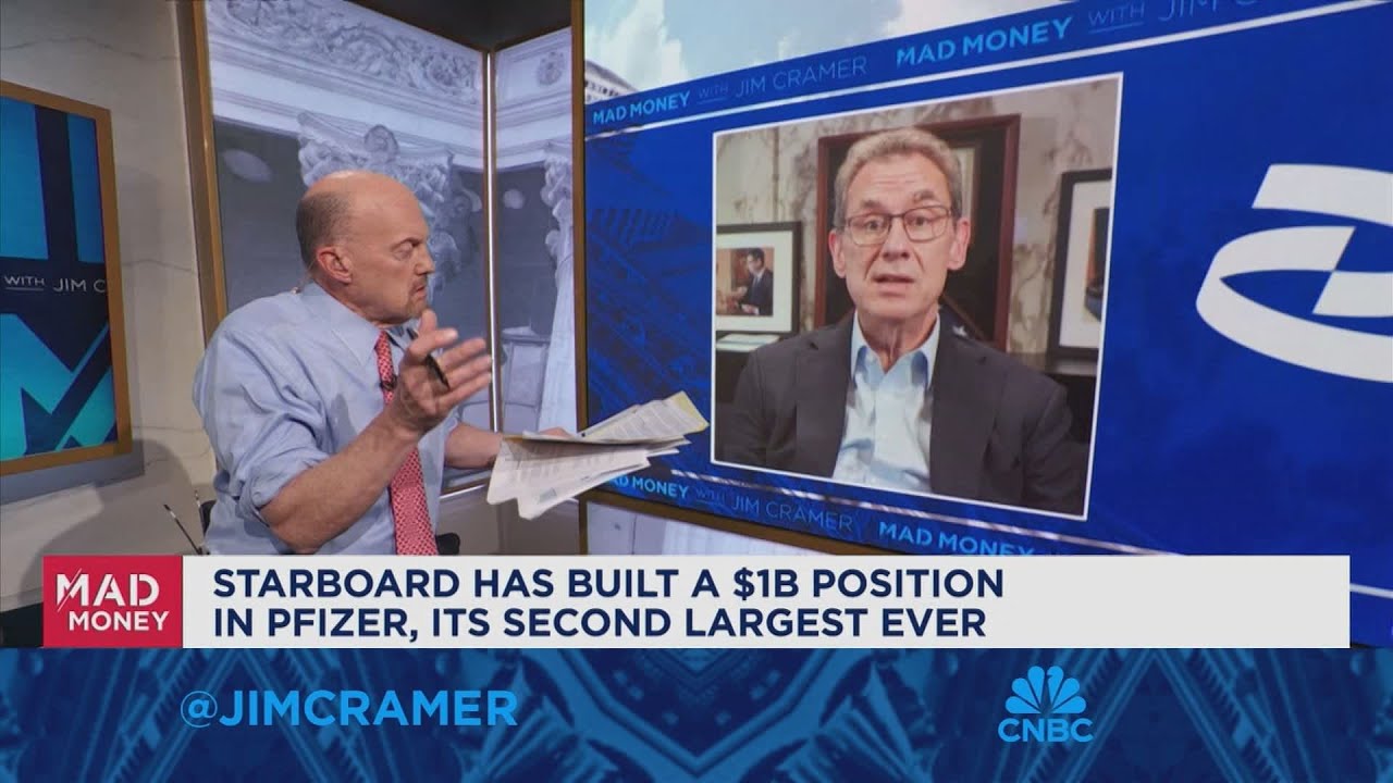 Pfizer CEO Albert Bourla talks working with Starboard - YouTube