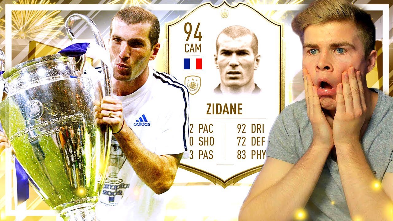 OMG! 94 ZIDANE IM PACK!!!! - YouTube