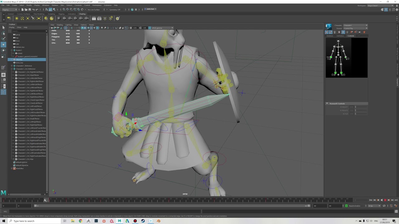Some ideas about rigging in Maya - YouTube