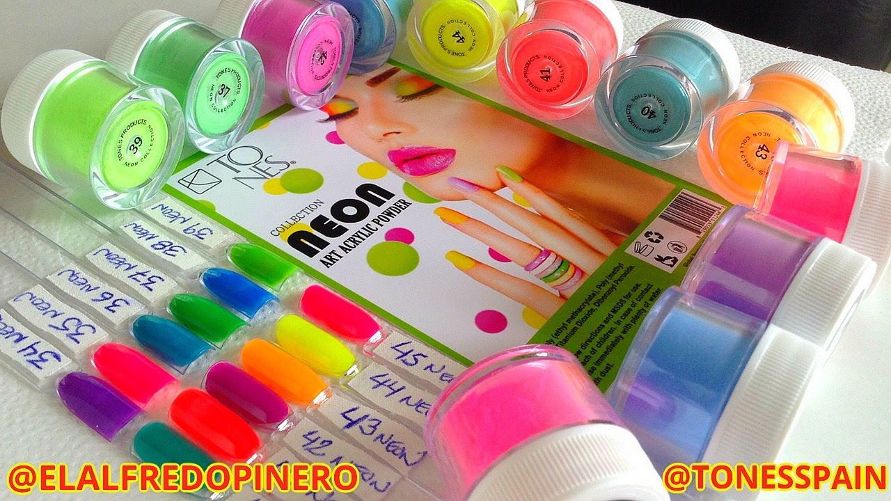 NEON COLLECTION TONES PRODUCTS 2017 - YouTube
