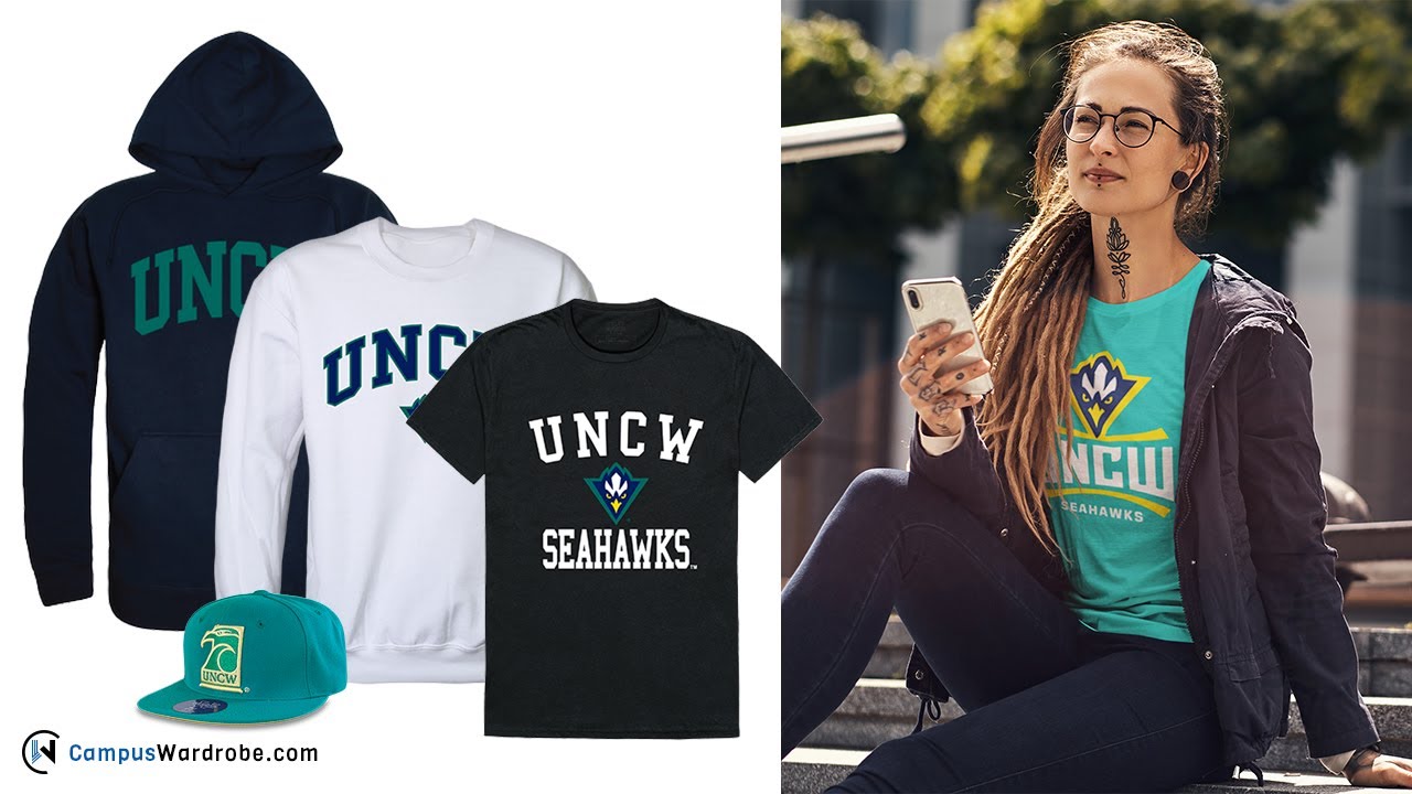 UNCW University of North Carolina Wilmington Seahawks NCAAT-shirts ...