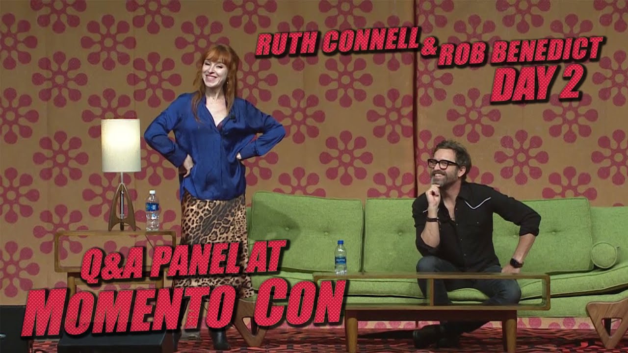 Momento Con 2021 | Ruth Connell & Rob Benedict Q&A Panel (Sunday, 9/5 ...