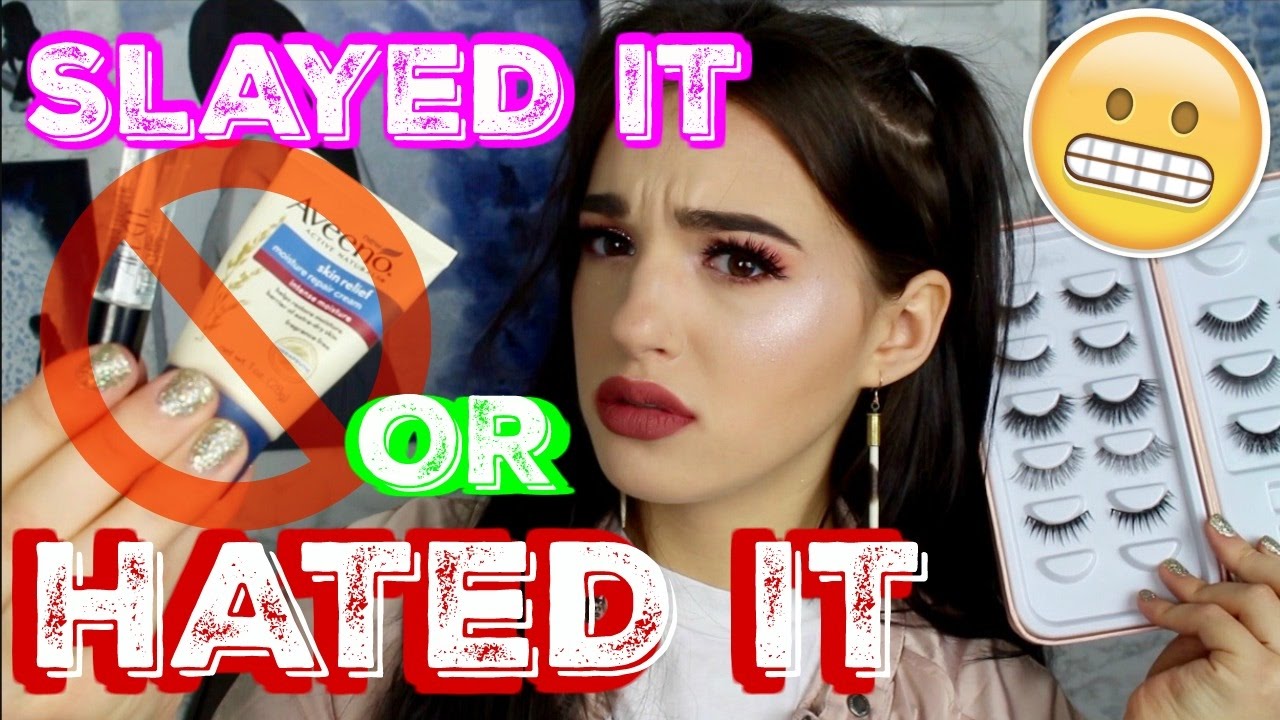 SLAYED IT OR HATED IT: DECEMBER | Jordan Byers - YouTube