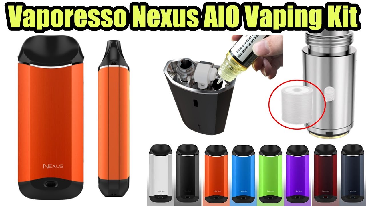 Nexus Kit by Vaporesso | Ceramic coil for nicotine salt | 650mAh | 40 ...
