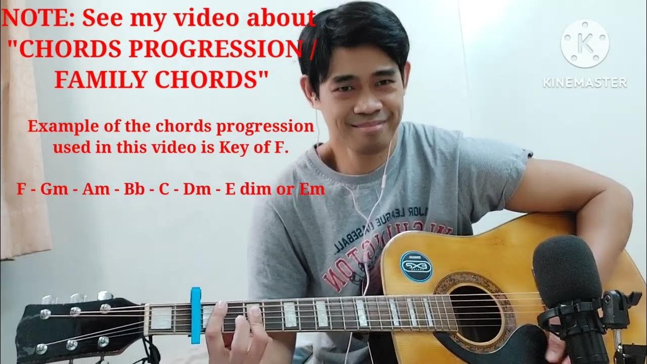 Paano kumapa o mag sipra ng chords ng isang kanta? beginners tutorial - YouTube