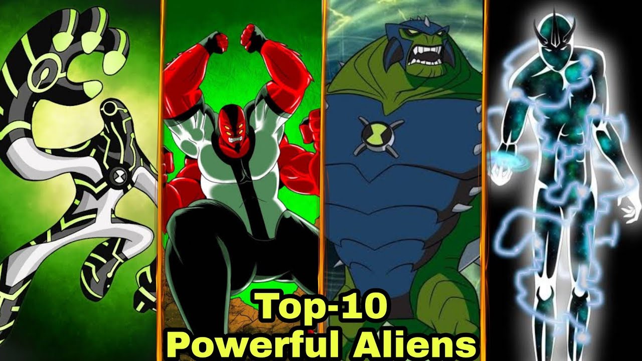 Top 10 Aliens in Ben's Omnitrix || Alien-x vs Ultimate Ben || Ben 10 ...