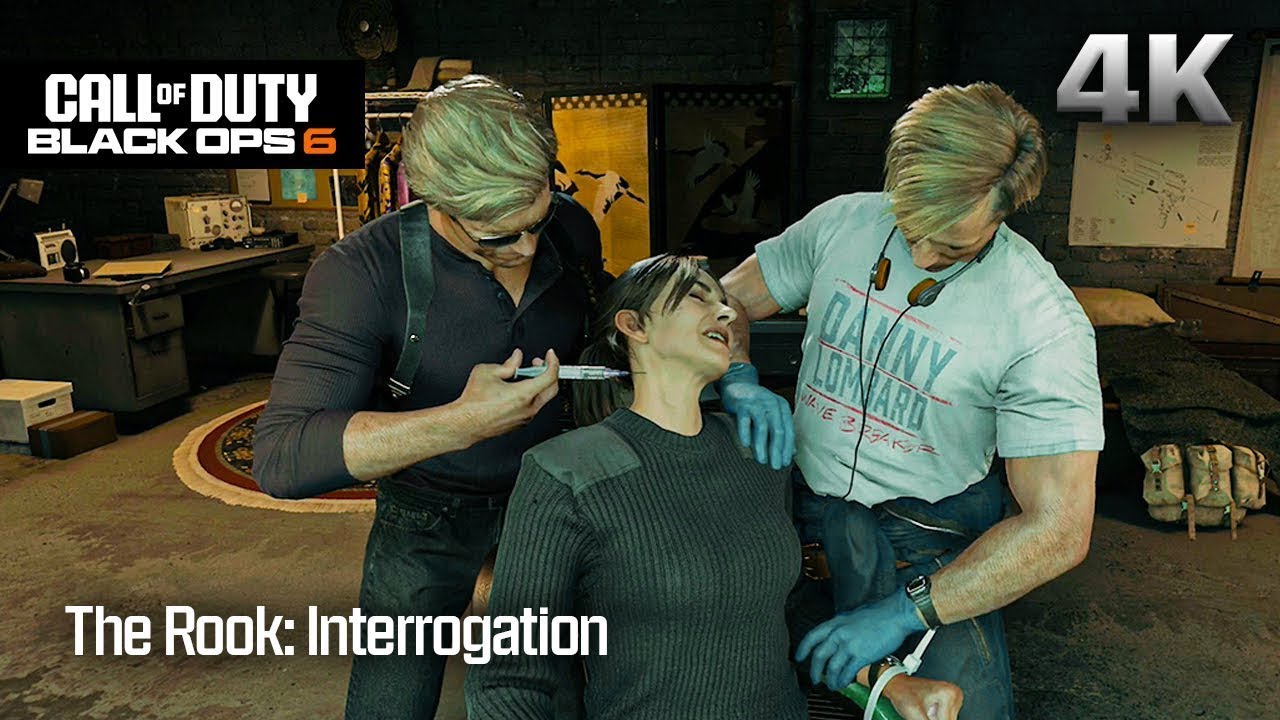 Call of Duty Black Ops 6 The Rook Interrogation Walkthrough - YouTube