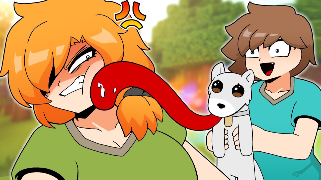 늑대를 줍다 - Pick up a Wolf | Minecraft anime - YouTube