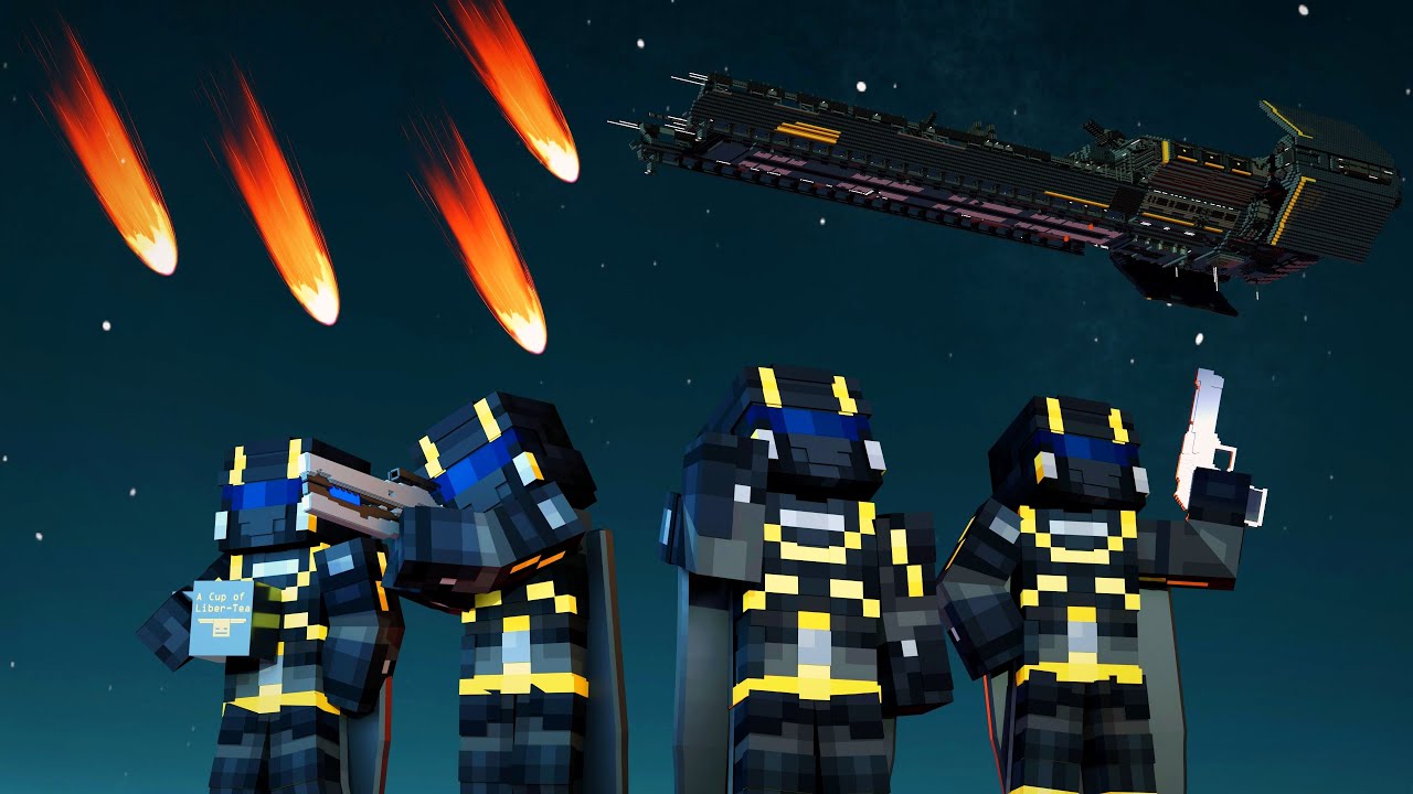 Helldivers 2 Drop Sequence (Minecraft Animated) - YouTube