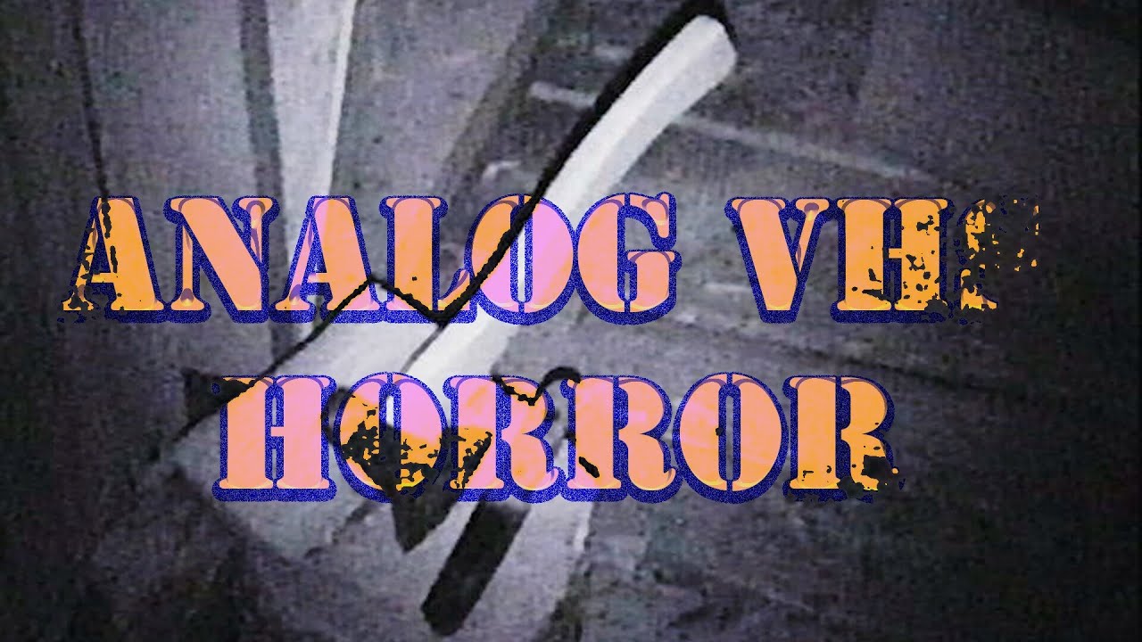 Analog VHS horror. The wood-burning invisible devil prevents you from ...