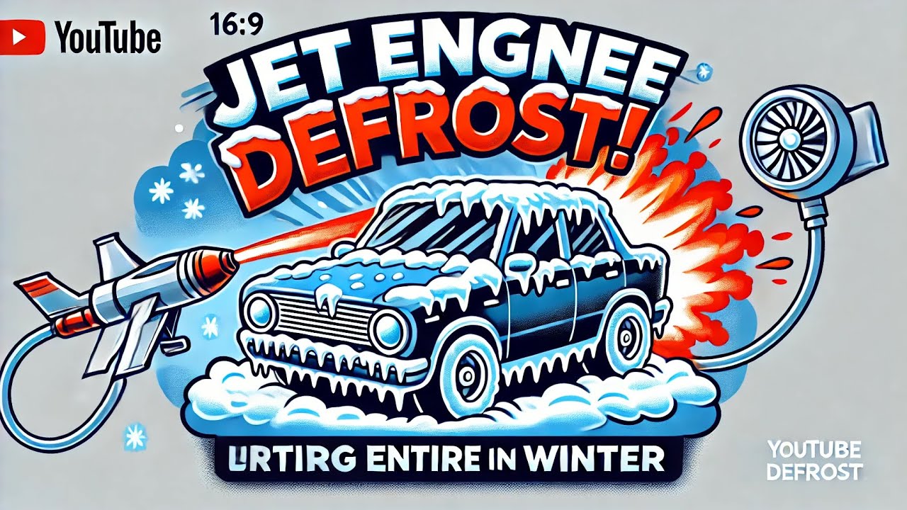 Defrosting A Car With A Jet Engine - YouTube