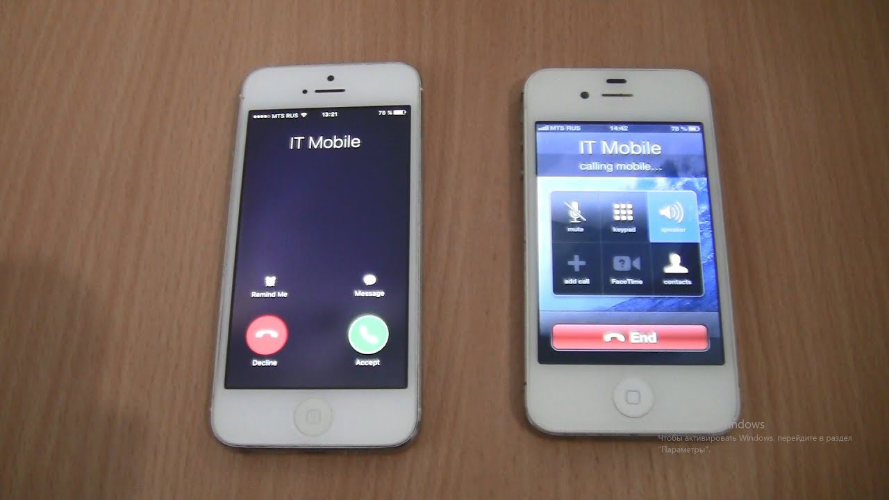 Incoming call & Outgoing call at the Same Time Iphone 5 White+Iphone 4s ...