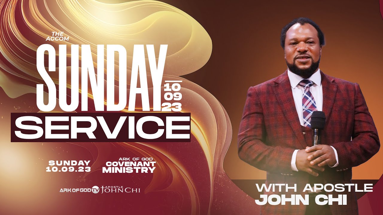 SUNDAY LIVE SERVICE WITH APOSTLE JOHN CHI 10 -09- 2023 - YouTube