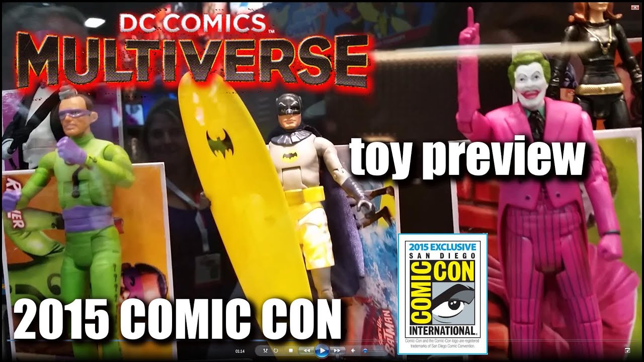 SDCC 2015: DC MULTIVERSE at the MATTEL booth feat. upcoming & current ...