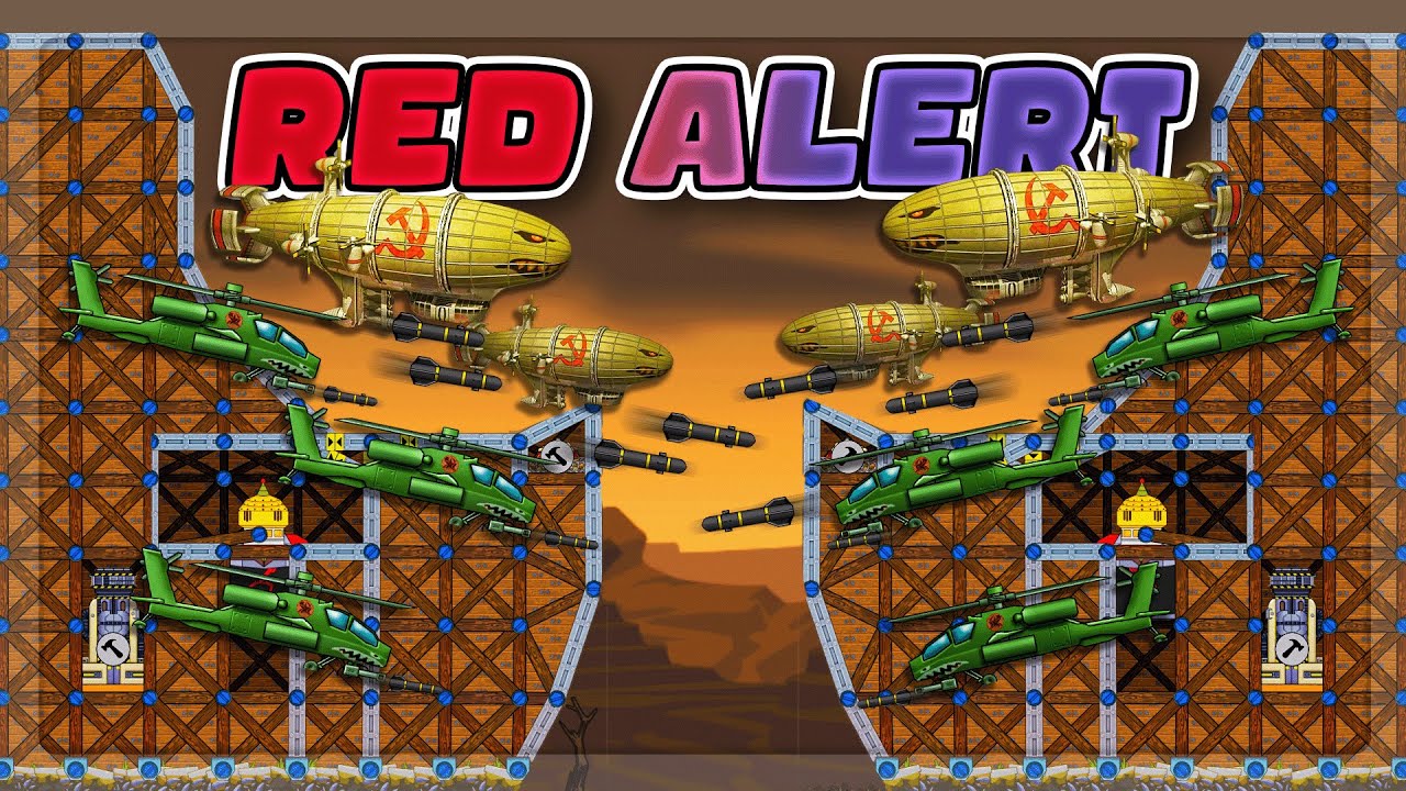 When RED ALERT INVADES in Forts! - YouTube