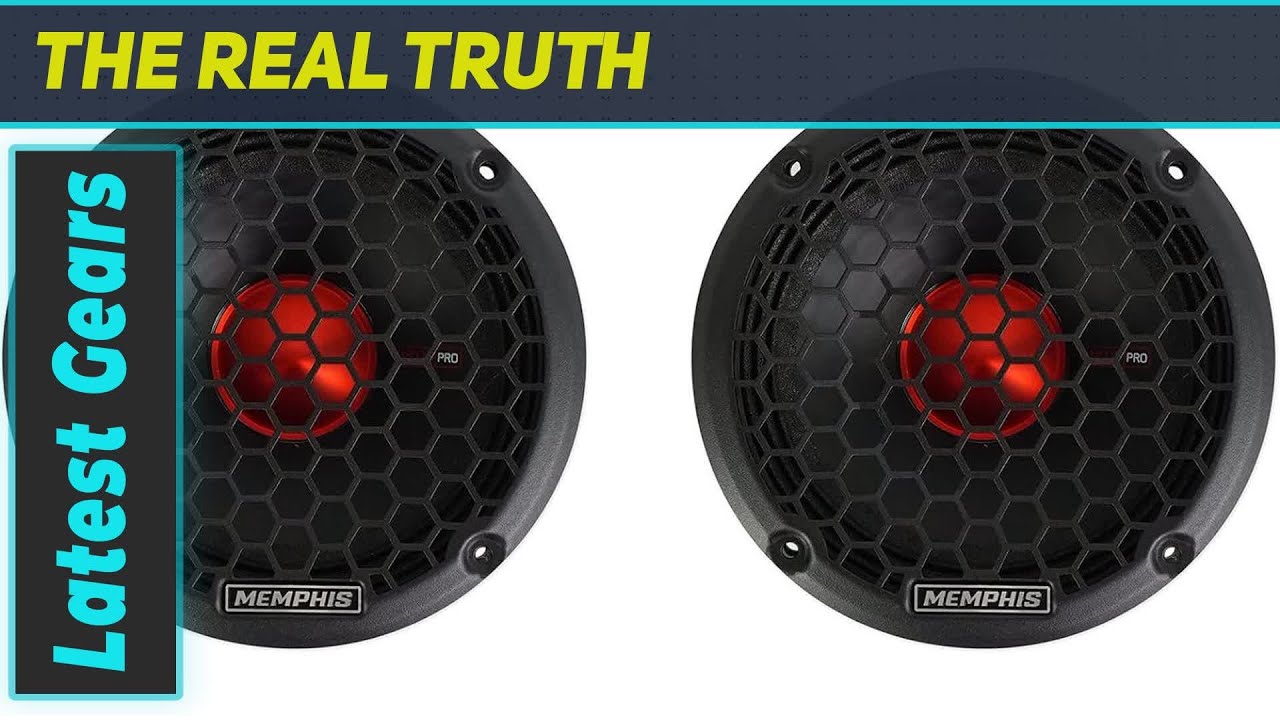 Memphis MJP6 MOJO Pro 250 Watt Neo 6.5" Midrange Car/Marine Speakers ...