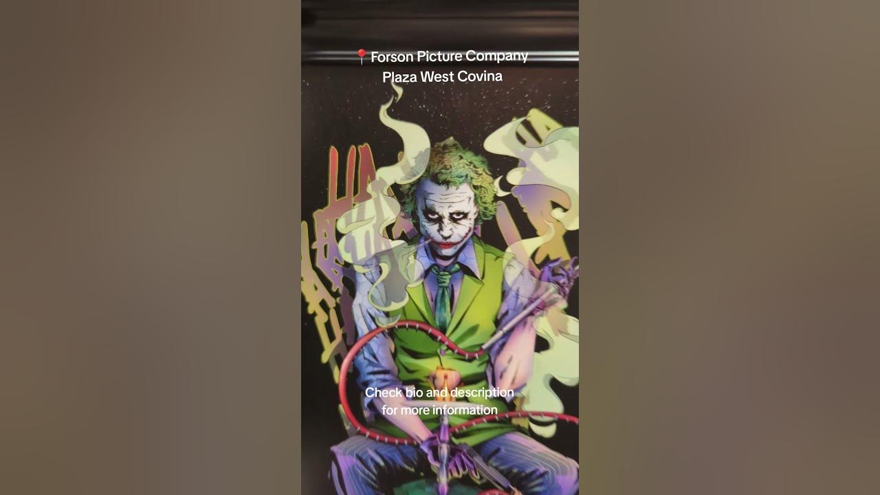 To get your own contact us on Tiktok and Instagram @ForsonPictureCompany #joker #thejoker # ...