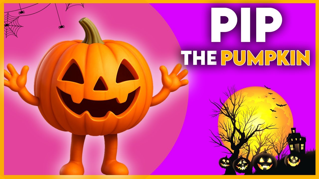 Pip The Pumpkin Halloween Storytime For Kids | Read Aloud Kid Books ...