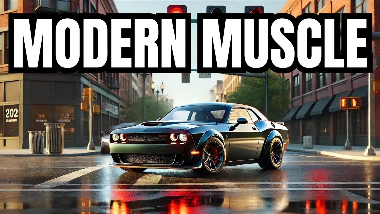 Top 10 MODERN MUSCLE CARS ranked!! - YouTube