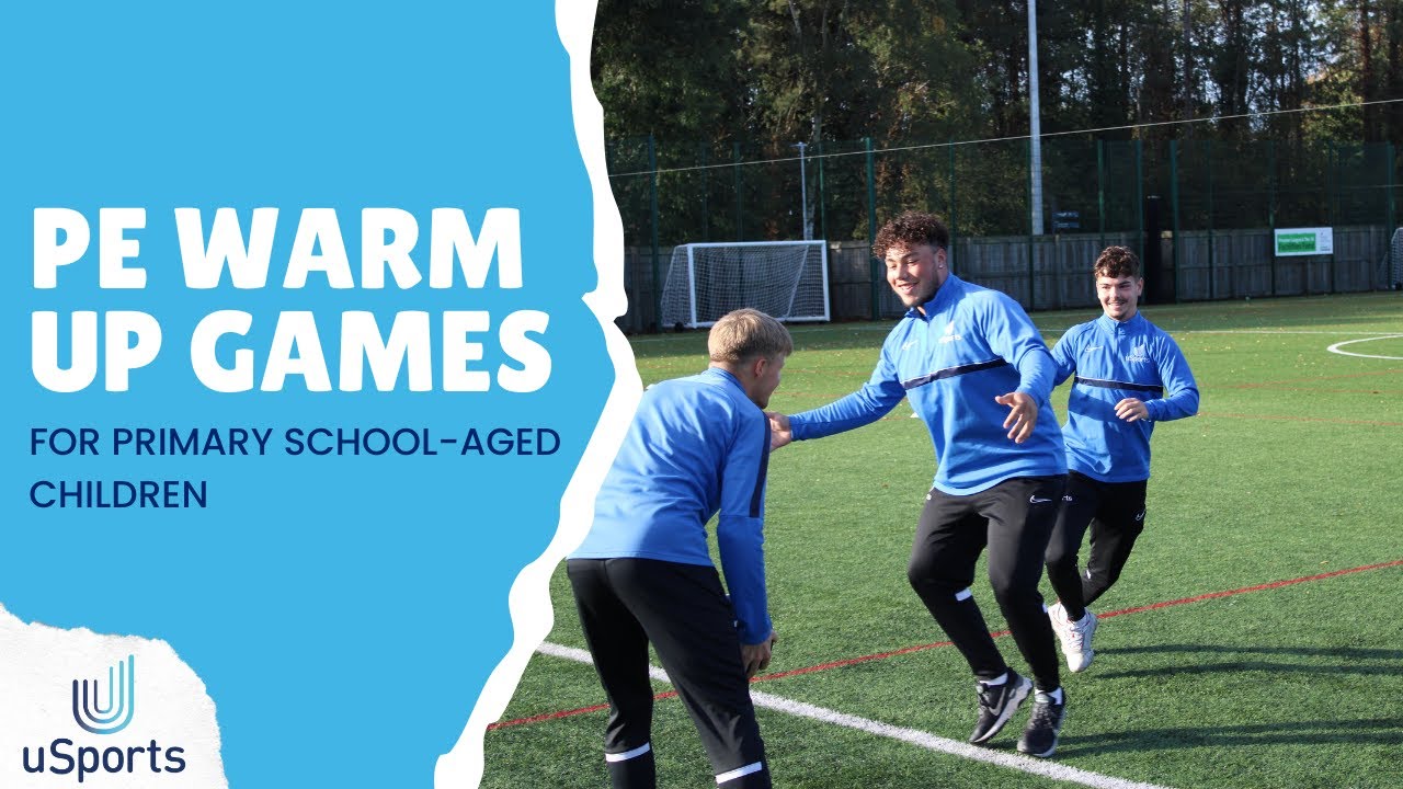 PE Warm Up Games - YouTube