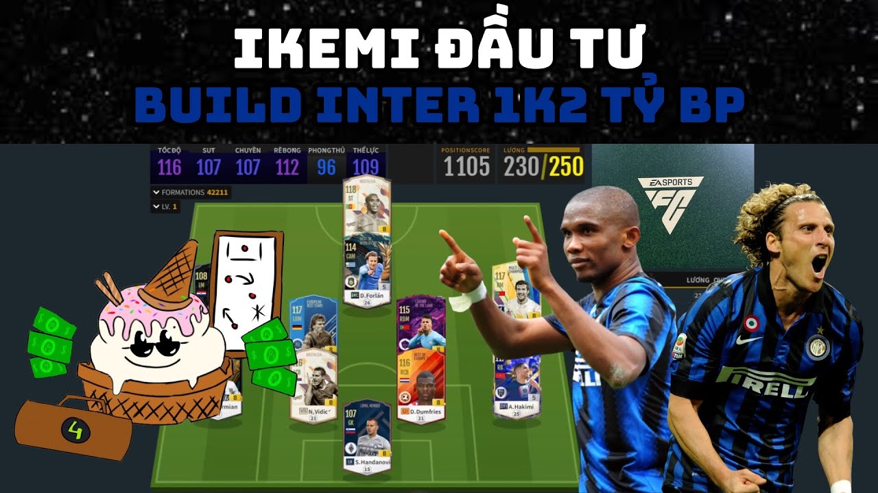 (FCO) IKEMI Đầu Tư: Tài Chính 1k2 Tỷ BP Build Team Inter "Mắc Ping" Cho Acc Chính Chủ - YouTube