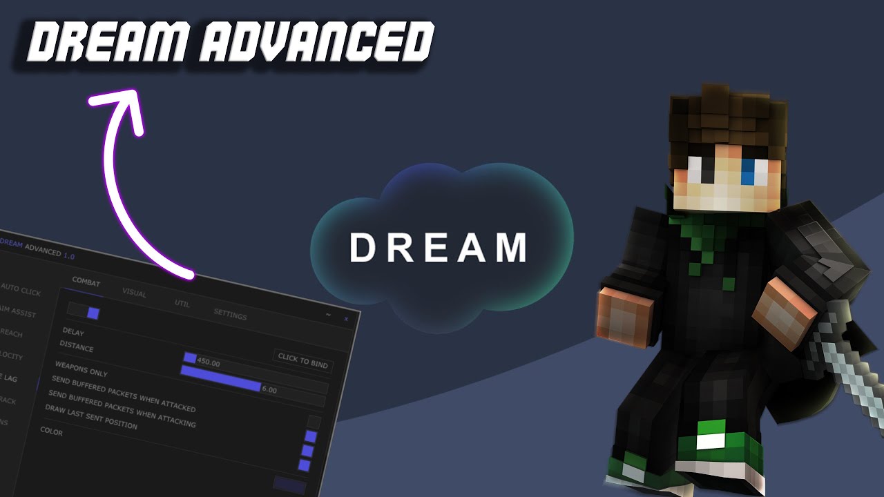 DreamClient Advanced | Best Minecraft Cheat (New Update 2024) - YouTube