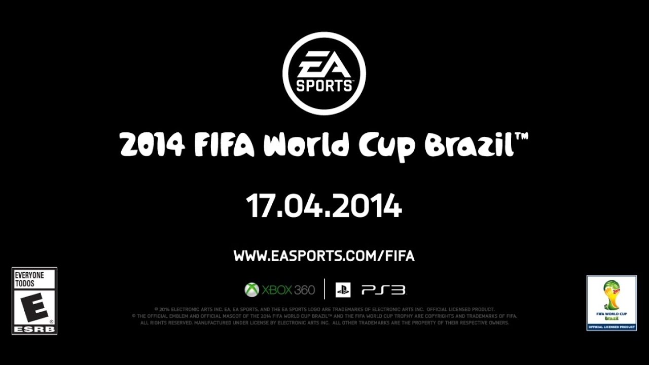 EA SPORTS 2014 FIFA World Cup Brazil para Xbox 360 y PS3 - YouTube