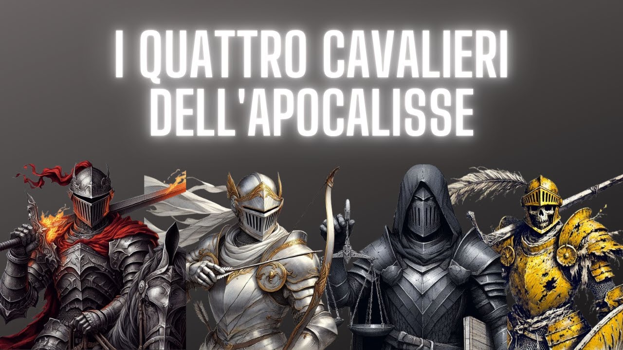 I QUATTRO CAVALIERI DELL'APOCALISSE: Il Significato Biblico e il ...
