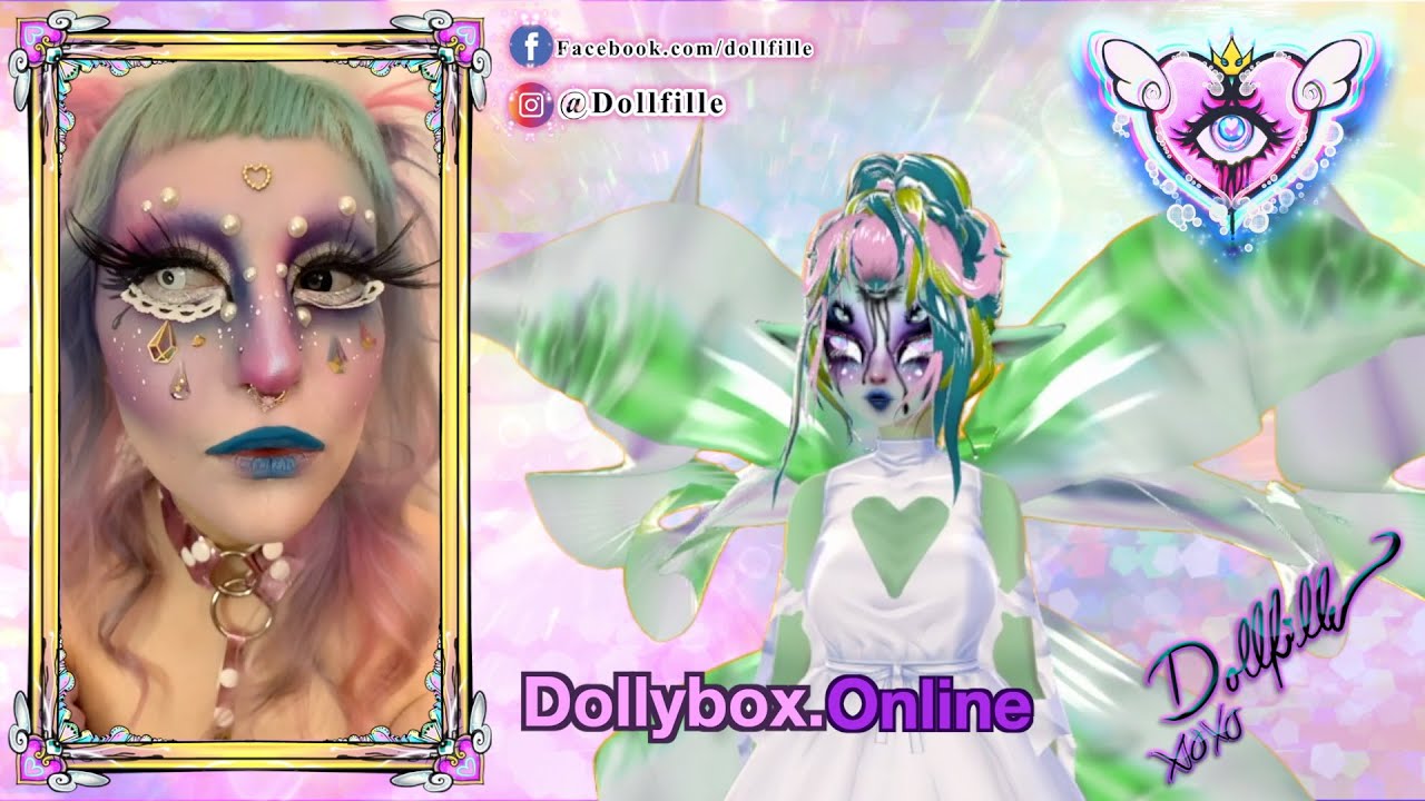 URSA Major VTUBER Makeup Tutorial By Dollfille (Toshi Salvino) for Bei ...