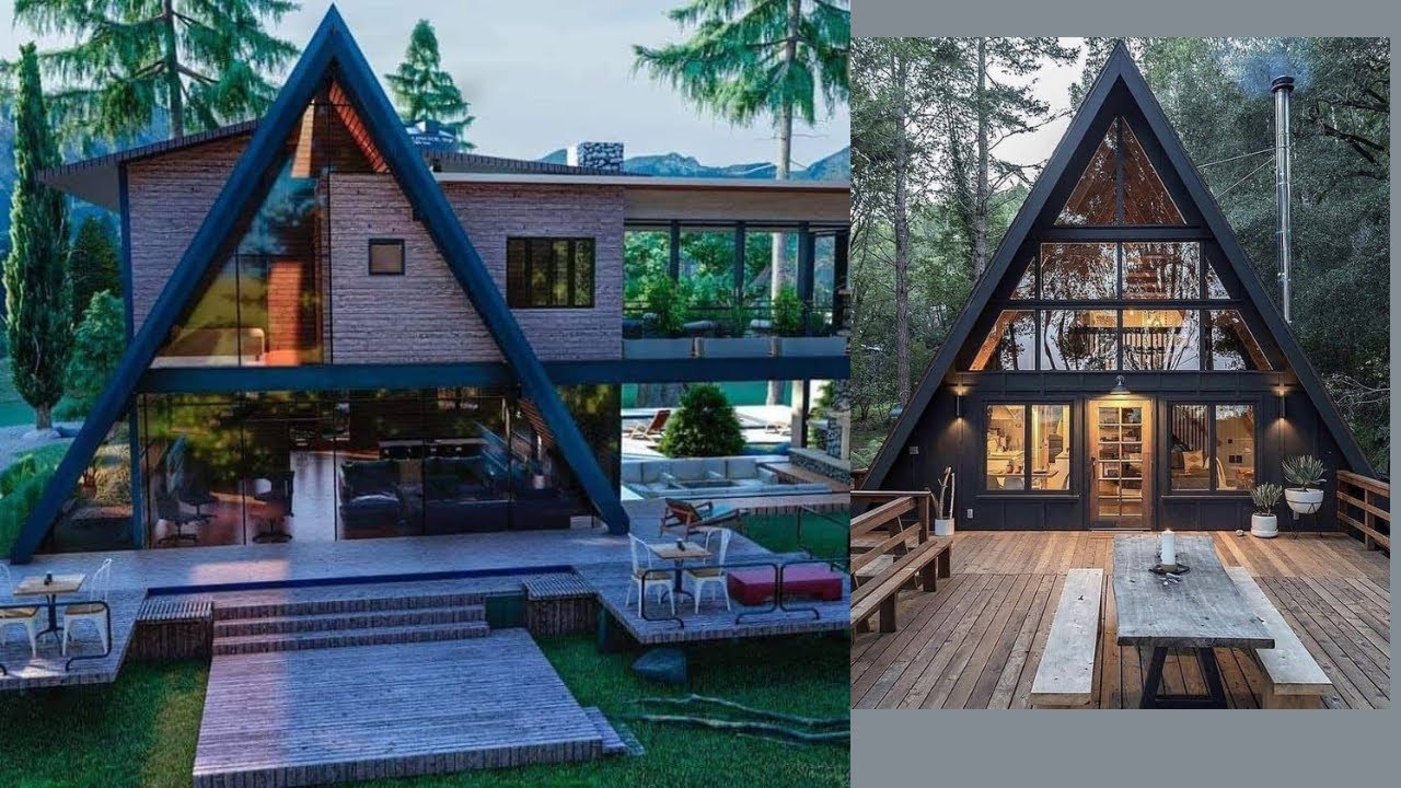 A - FRAME HOUSE TOUR I CABIN HOUSE - YouTube