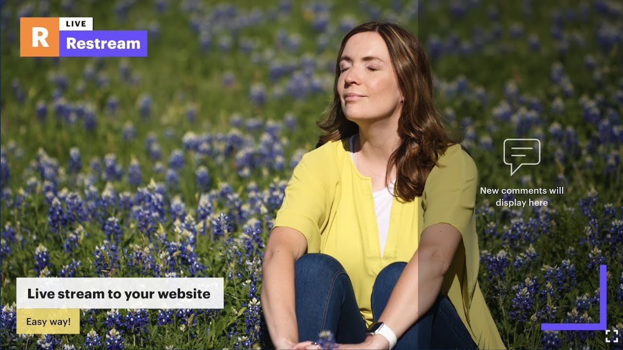 How to live stream to your website - YouTube