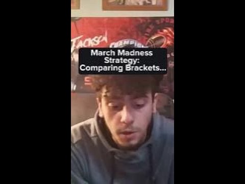 March Madness Strategy Comparing Brackets with Friends & Family! - YouTube