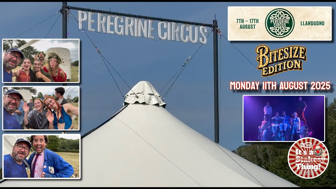 Peregrine Circus, Bitesize Edition, 11th August 2025 Llandudno North ...