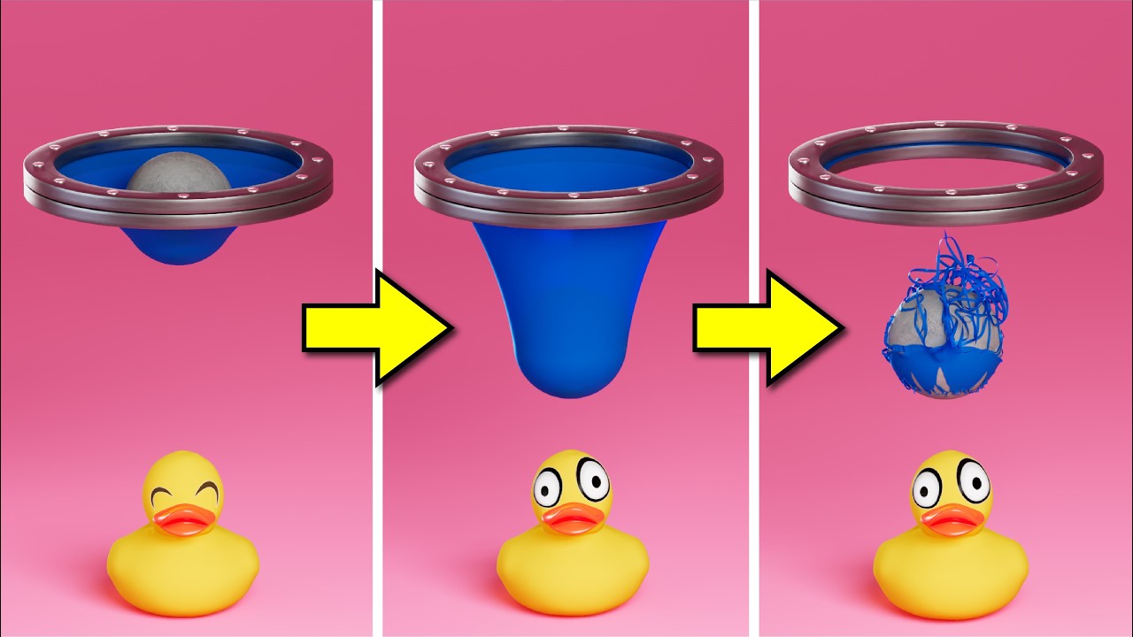 Extreme Physics Simulations 💣🦆 | Wrecking Ball, Pressure & Rope Tests ...