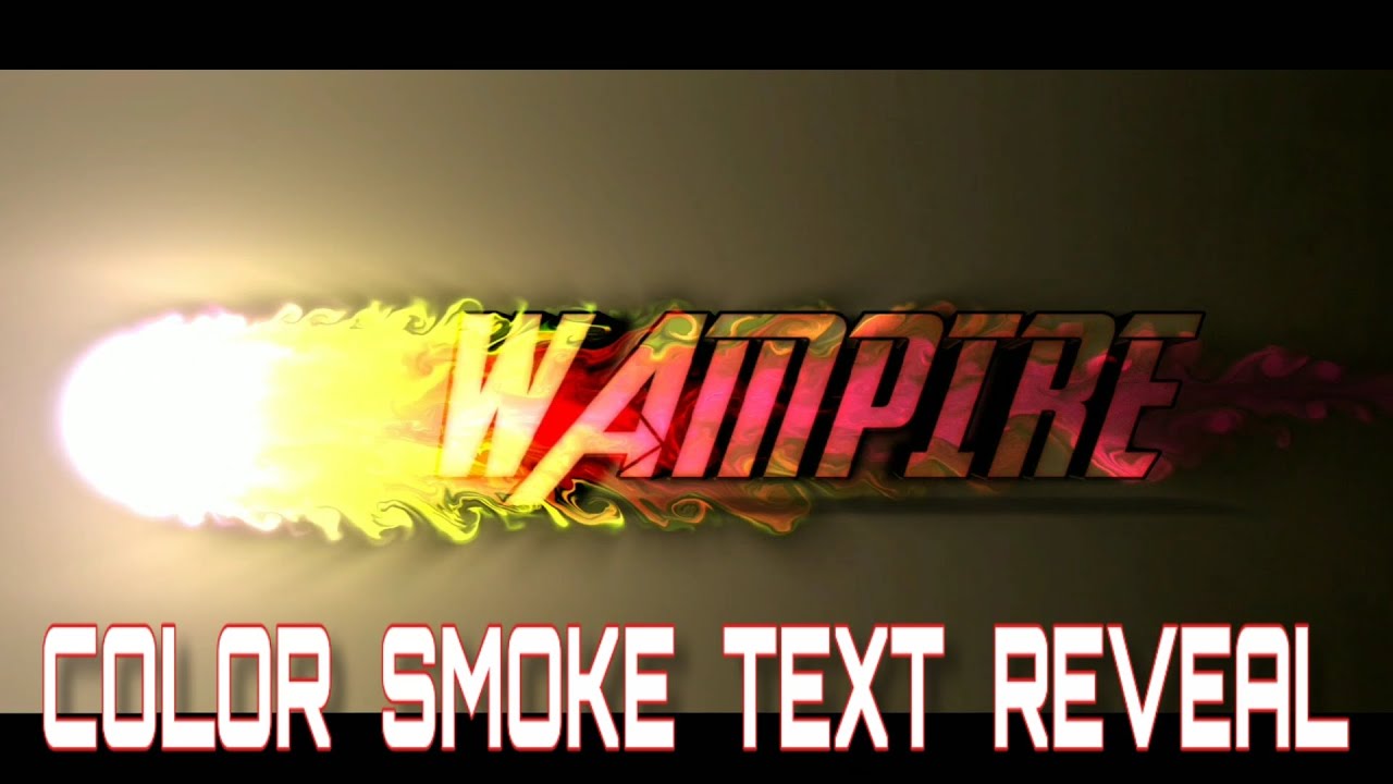 HOW TO MAKE SMOKE TEXT REVEAL || INTRO ANIMATION USING KINEMASTER ...
