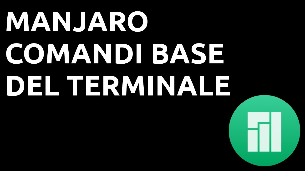 Manjaro comandi base del terminale - YouTube
