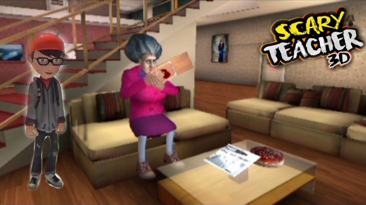 "Escape the Evil Teacher's Trap in Scary Chapter 1 Level 1" # ...