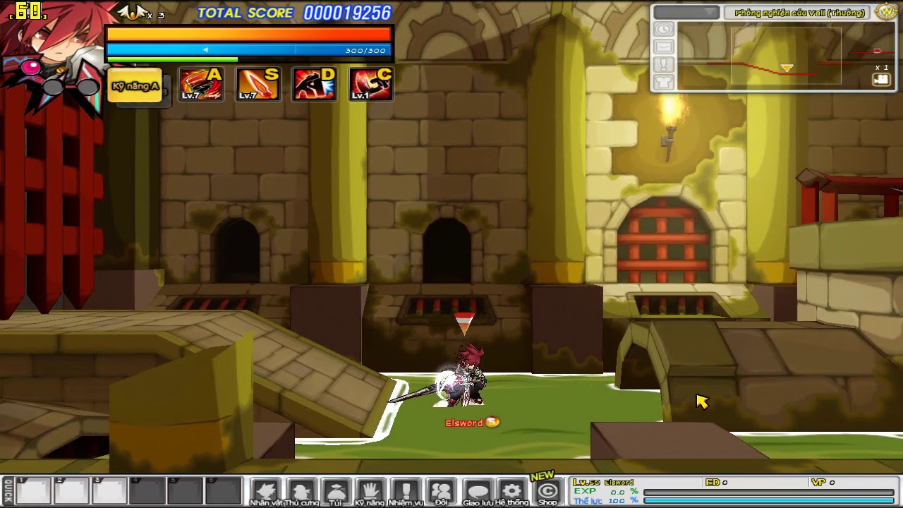 Old Elsword: Lord Knight Old 2-x - YouTube