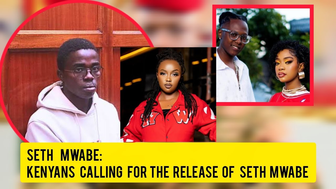 Seth Mwabe: Kenyans Calling For The Release Of Seth Mwabe - YouTube