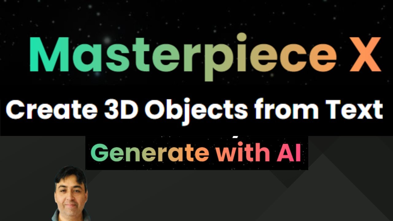 Masterpiece X - Create 3D Objects from Text - YouTube