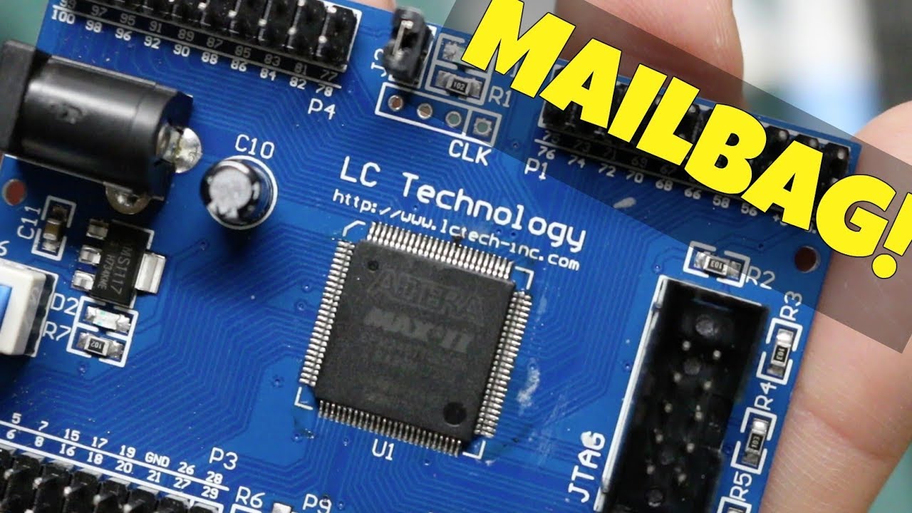Mailbag - CPLD Kit, VGA Converter, 0805 Capacitor Kit, PLL, Flux Pen ...