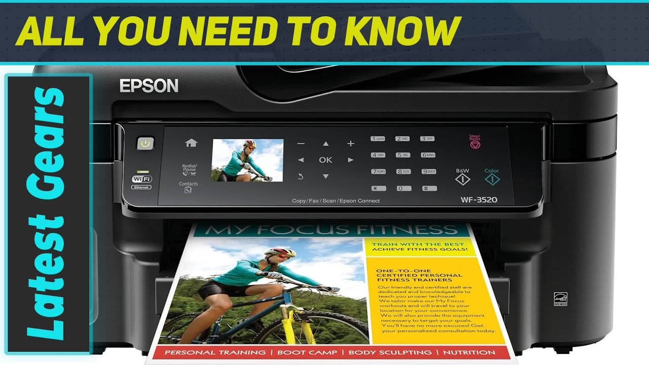 Epson WorkForce WF-3520: Best All-in-One Printer for Business ...