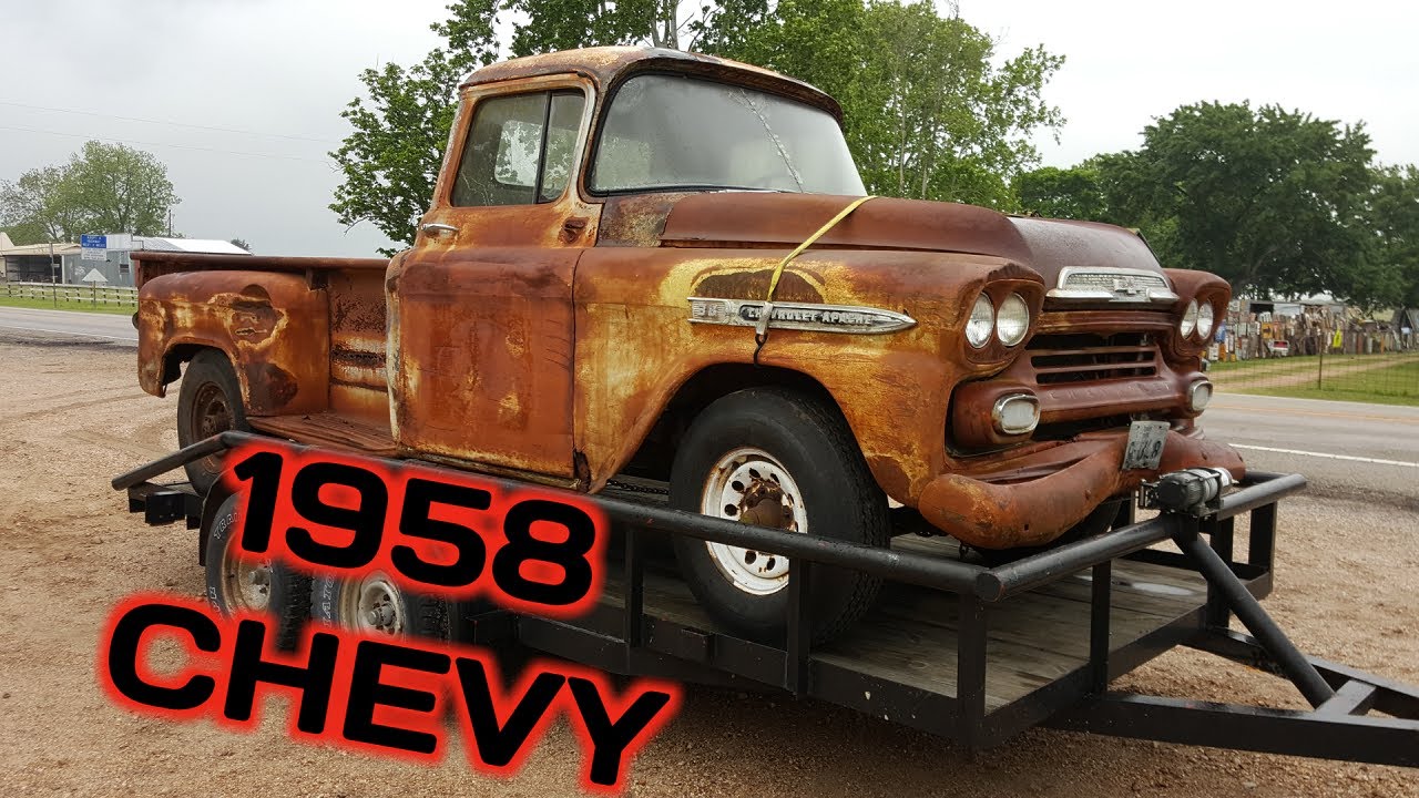 Channel Introduction & 1958 Chevy Project Truck Intro - YouTube
