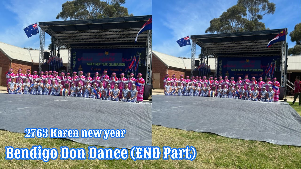 Karen traditional Don dance by Bendigo (END part) - YouTube