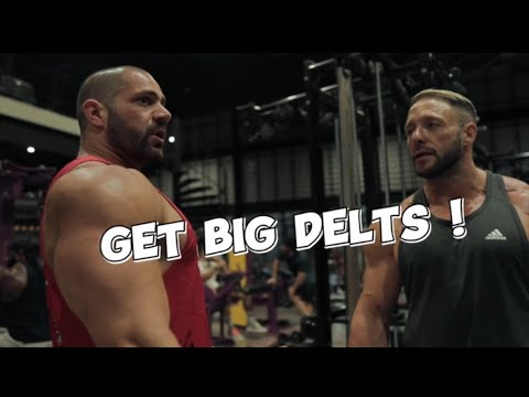 How to GET big DELTS ! @musclefactorypattaya6745 - YouTube