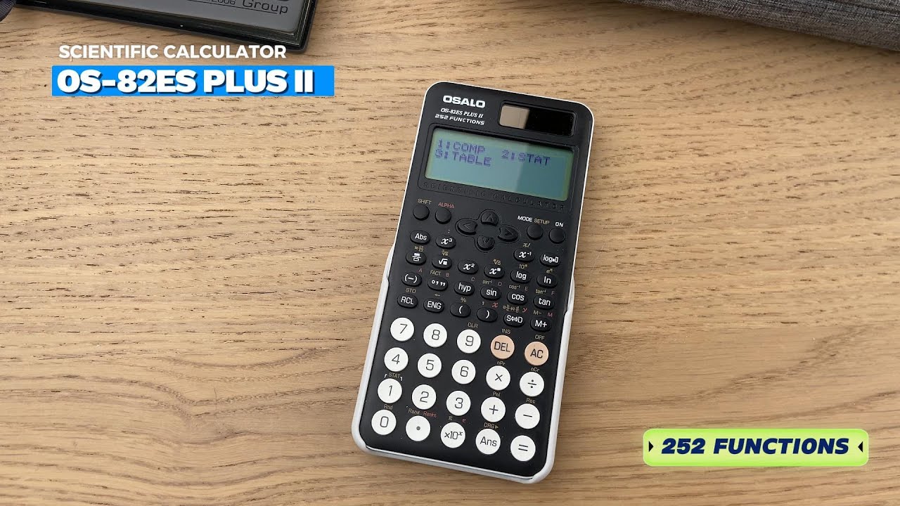 OSALO OS 82ES PLUS II New Arrival Scientific Calculator with 252 ...