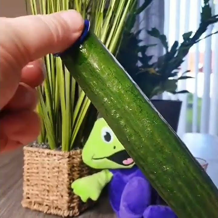 Asmr Experiment With Cucumber And Condom Shorts Youtube