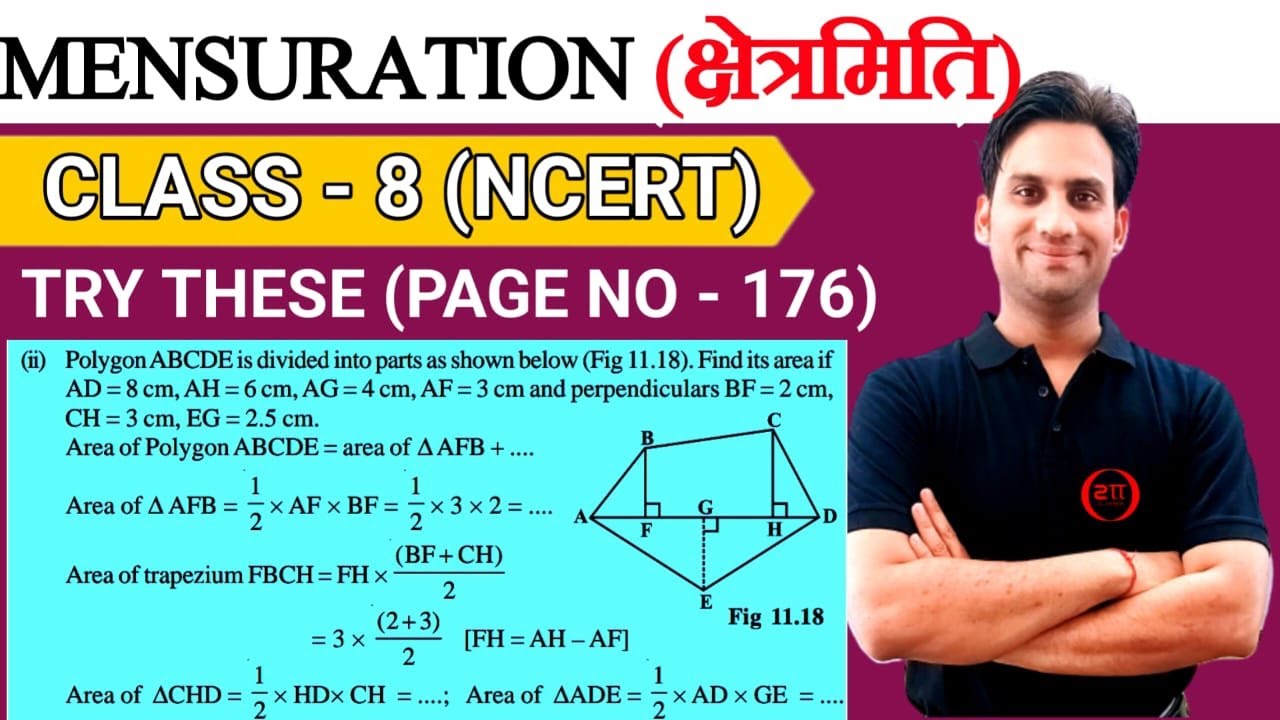 Try These Part 2 page No 176 Polygon ABCDE Is Divided Into Parts As try-these-part-2-page-no-176-polygon-abcde-is-divided-into-parts-as
