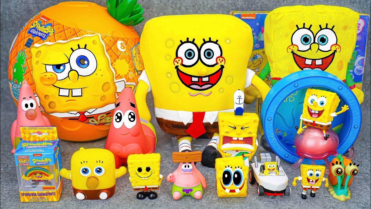 98 Minutes of Satisfying ASMR Unboxing | Adorable SpongeBob SquarePants ...