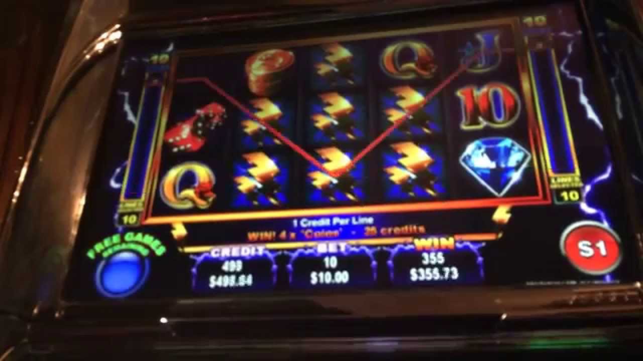 Thunder Cash big bonus win high limit slots - YouTube
